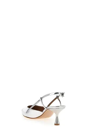 GIANVITO ROSSI Ascent Pointed-toe Slingback Pumps