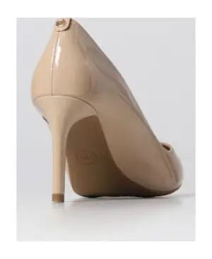 Michael Kors Logo Plaque Pointed Toe Pumps