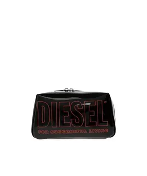 DIESEL® Zippered Toiletry Bag - Black