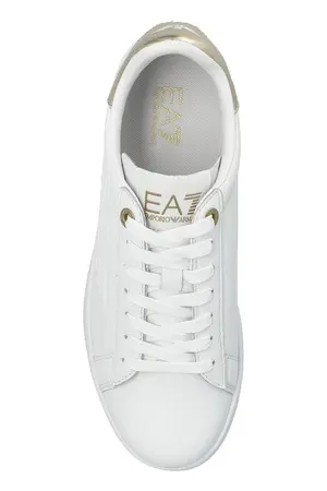 EA7 Logo-embossed Lace-up Sneakers