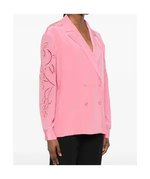 ERMANNO FIRENZE Cutout Double-breasted Jacket