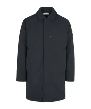 Stone Island Compass Patch Long Parka - Black