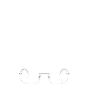Ray-ban Frameless Plain Mirror - Silver