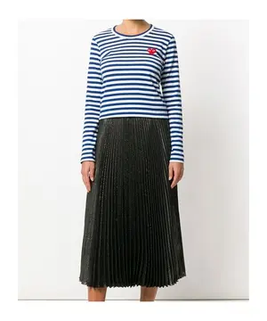 Play Comme Des Garcon Comme Des Garçons Play Striped Long-sleeved T-shirt