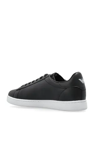 EA7 Logo-embossed Lace-up Sneakers