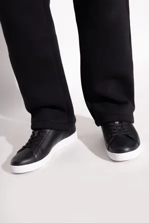 EA7 Logo-embossed Lace-up Sneakers
