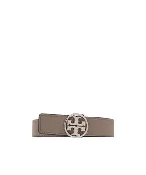 Tory Burch Miller Reversible Belt - Gray