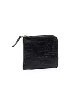 Comme Des Garçons Comme Des Garons Wallet Embossed Compact Wallet