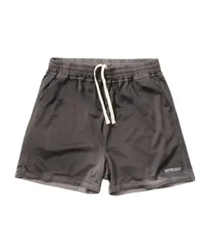 REPRESENT Washed Mesh Shorts - Black