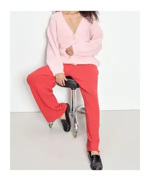 American Vintage V-neck Long-sleeved Cardigan