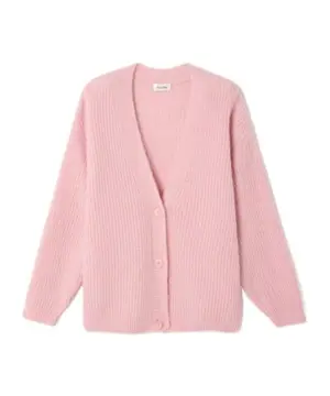 American Vintage V-neck Long-sleeved Cardigan