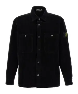 Stone Island Long-sleeved Cotton Shirt