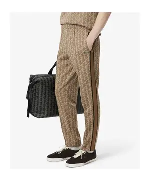 Lacoste Monogram Logo Patch Sweatpants
