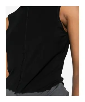 Y3 Asymmetrical Dip-dye Tank Top