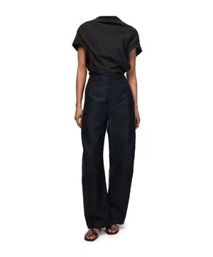 LEMAIRE Tailored Chinos With Braid Detail
