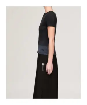 Y3 Dip Dye Fitted T-shirt