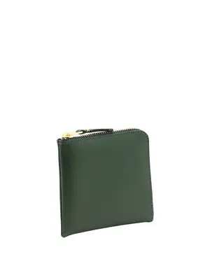 Comme Des Garçons Logo Zipper Wrap-around Wallet