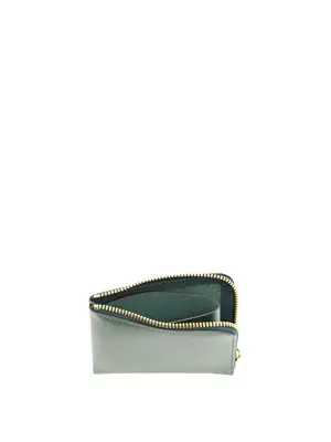 Comme Des Garçons Logo Zipper Wrap-around Wallet
