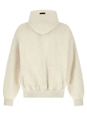 Fear Of God Long-sleeved Hoodie With Embroidered Logo - Nude