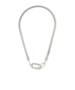 ALLSAINTS Short Chain Necklaces - Silver