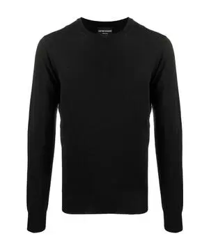 Emporio Armani Tight Sweater - Black