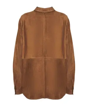 SEMICOUTURE Classic Collar Button-up Shirt Jacket