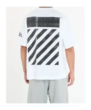 Off-White Logo Printed Crewneck T-shirt
