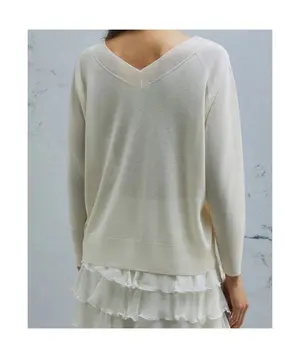 Marella Long-sleeved V-neck Knitwear