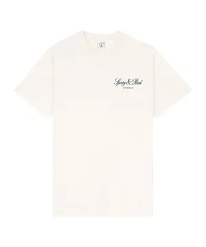 SPORTY  RICH Short-sleeved T-shirt - Ecru