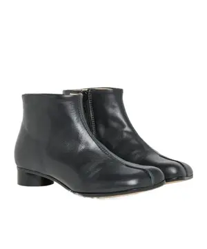 MAISON MARGIELA Square Toe Ankle Boots