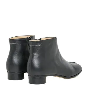 MAISON MARGIELA Square Toe Ankle Boots