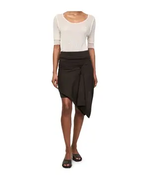 LEMAIRE Buttoned Midi Skirt