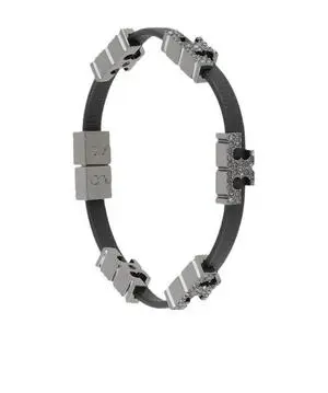 Tory Burch Embellished Crystal Serif-t Bracelet