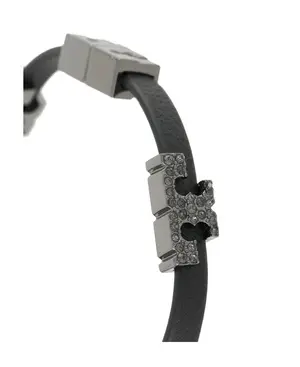 Tory Burch Embellished Crystal Serif-t Bracelet