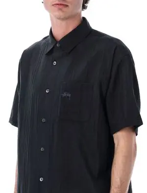 StÜssy Pleated Short-sleeved Shirt