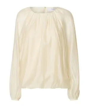 SELECTED Long-sleeved Cover-up - Nude