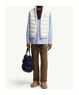 Moncler Contrin Logo Patch Sleeveless Gilet