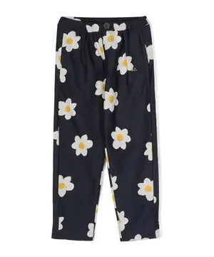 BOBO CHOSES Big Flower Cotton Trousers - Black