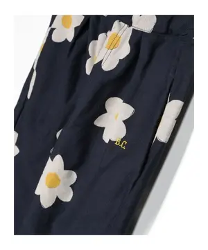 BOBO CHOSES Big Flower Cotton Trousers