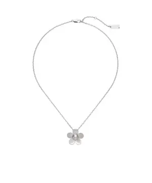Marc Jacobs The Daisy Pendant Necklace - Gray