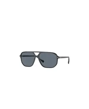 VOGUE EYEWEAR Aviator Sunglasses With Logo Detail - Gray