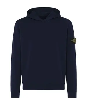 Stone Island Long-sleeved Knitted Pullover - Blue