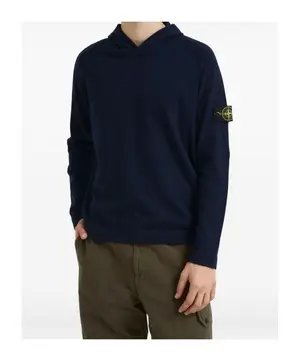 Stone Island Long-sleeved Knitted Pullover
