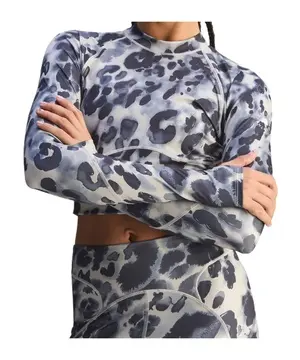 Adidas By Stella McCartney Animal-pattern Compression Top