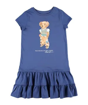 Polo Ralph Lauren Round Neck Dress - Blue