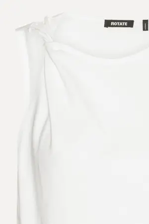 ROTATE BY BIRGER CHRISTENSEN Logo Patch Sleeveless Top