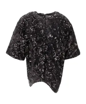 NICCOLO PASQUALETTI Short-sleeved Sequined T-shirt