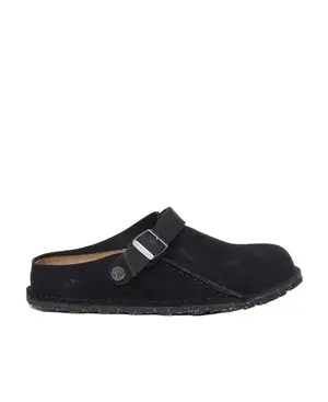 BIRKENSTOCK Lutry Slip-on Sandals - Black