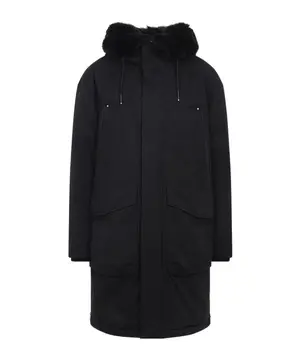 Moose Knuckles Dawson Faux Fur Hooded Parka