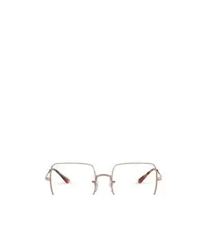 Ray-ban Logo Glasses - White